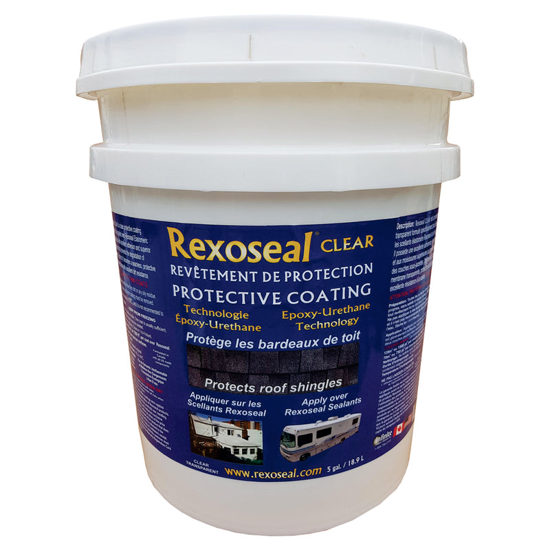 Clear Roof Shingle Coating – Rexoseal